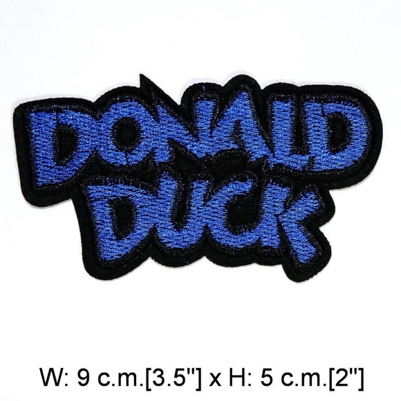 Accessories | Donald Duck Patch Disney Iron On Cartoon Diy Daisy | Poshmark